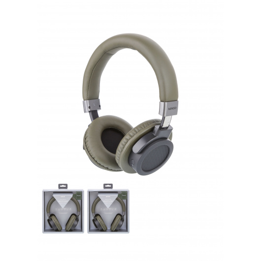 Bluetooth слушалки, зелени - MINISO България