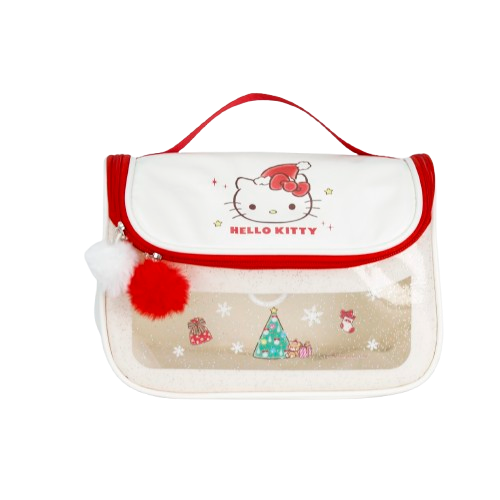 Sanrio Козметична чанта с кукичка, Hello Kitty - MINISO България